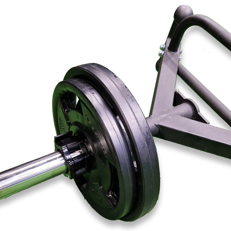 Hit Fitness Deadlift Set — Radial Plates & Open Hex Bar