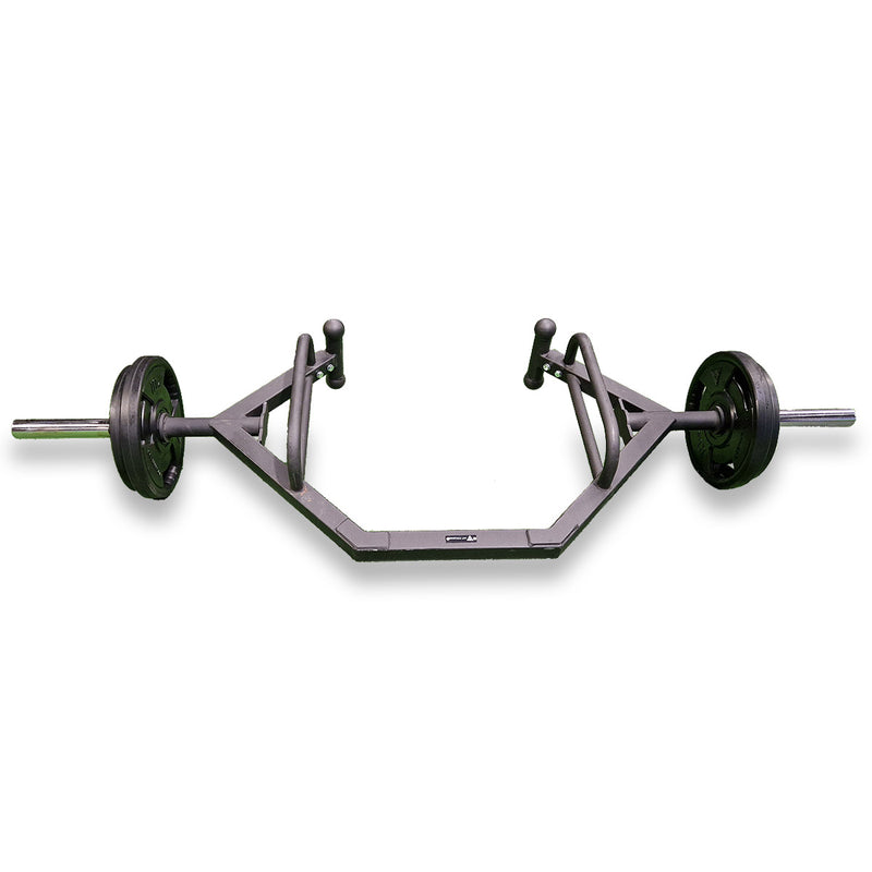 Hit Fitness Deadlift Set — Radial Plates & Open Hex Bar