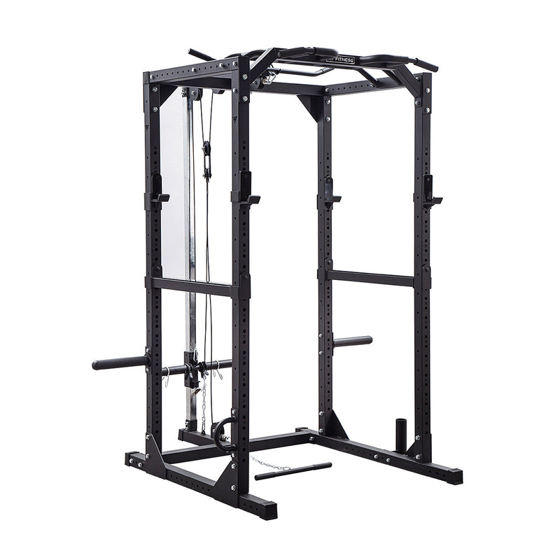 Hit Fitness F200 Pro Power Rack Cable Pulley System — McSport