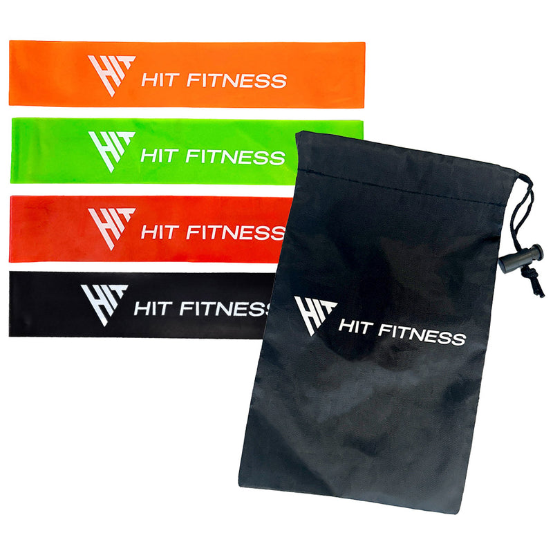 Hit Fitness Resistance Band Pack (Light - Extra Heavy) — McSport
