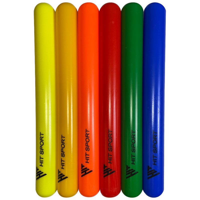 Hit Sport Relay Batons Plastic Pack of 6 — McSport