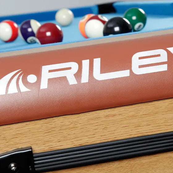 Riley 6ft Rolling/Lay Flat Folding Pool Table — McSport