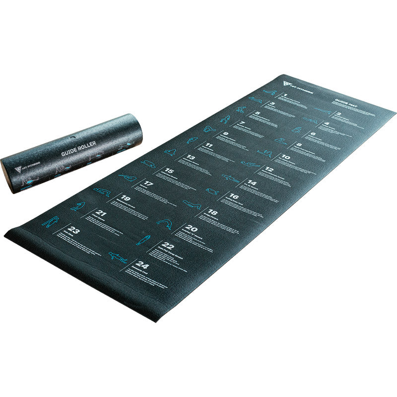 Stretching Duo — Guide Roller and Exercise Mat — McSport