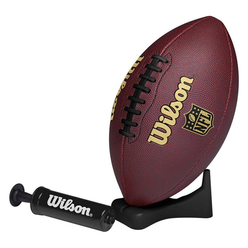 Wilson NFL Ignition American Football, Pump And Tee — McSport