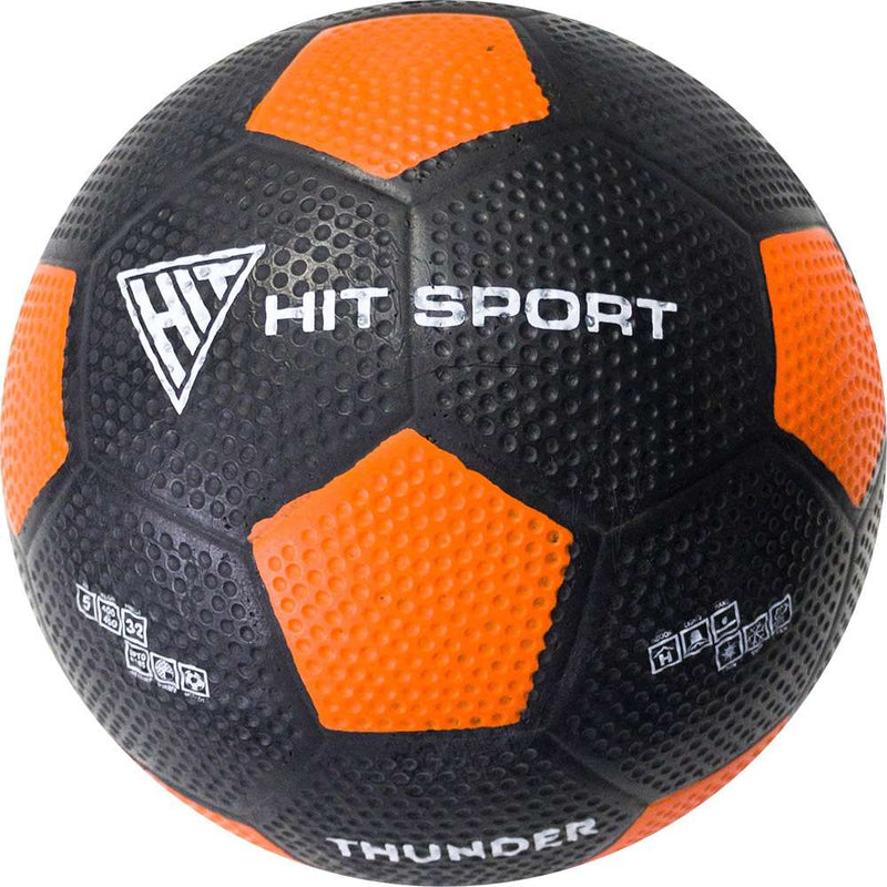 Hit Sport Thunder Football Size 5 — Orange — McSport