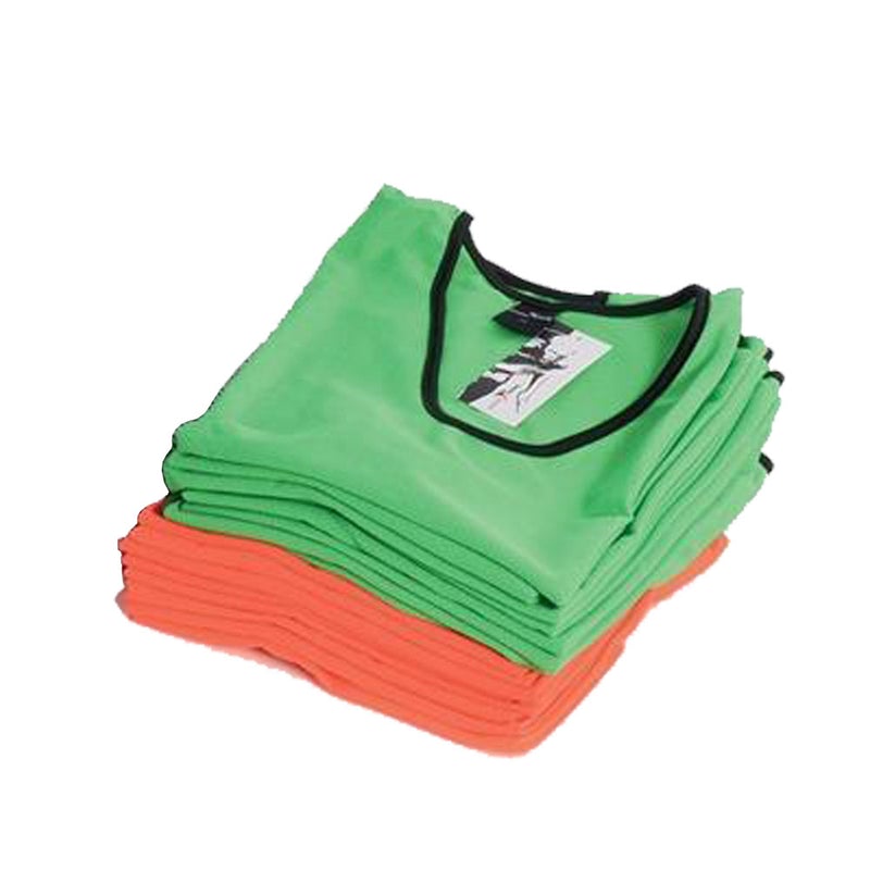 Precision Bibs 20-Pack — Orange vs Green — McSport