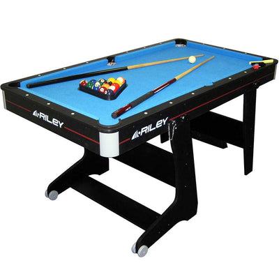Riley 5ft Folding Pool Table with Table Tennis Table — McSport Ireland